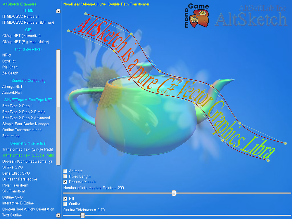 Altsketch Vector Graphics Library C Freetype Port Gui Vector Graphics Showcase