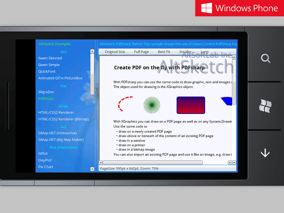 Altsketch Vector Graphics Library C Freetype Port Gui Vector Graphics Showcase