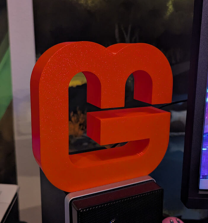 3D Printed MG Logo - Showcase - Community | MonoGame