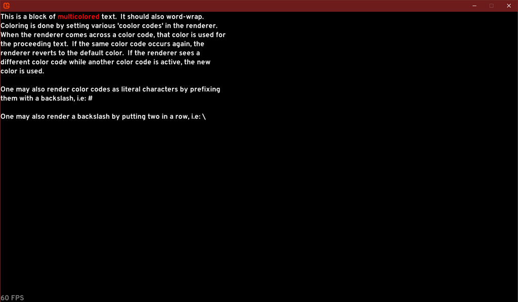 Multi-colored SpriteFont text rendering engine - Community | MonoGame