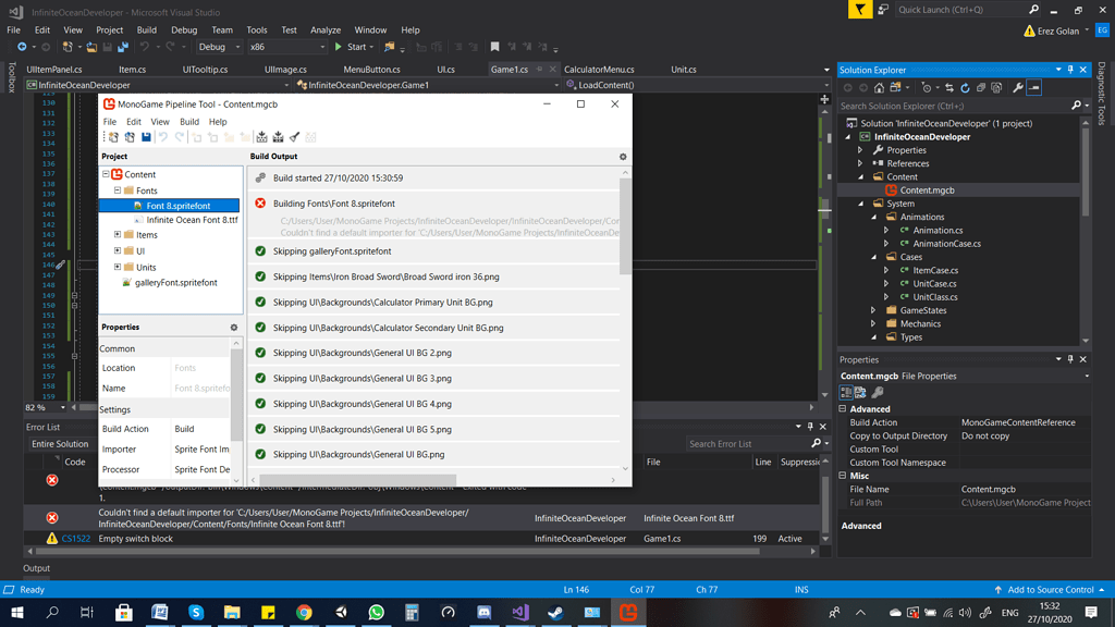 Error: couldn't find a default importer for .tff files - Community ... Error: couldn't find a default importer for .tff files - Community ...