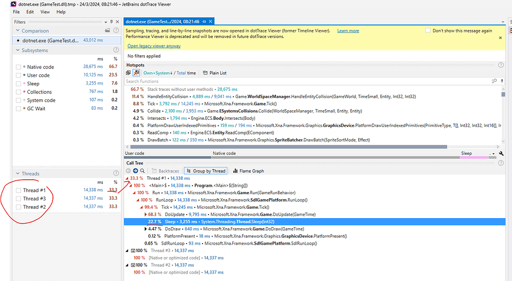 understand my dottrace - Community | MonoGame