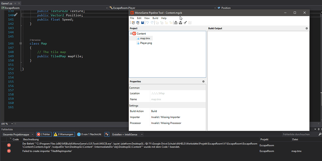 Solved Tmx Tiledmap File Has No Importer And Processor Extended Community Monogame